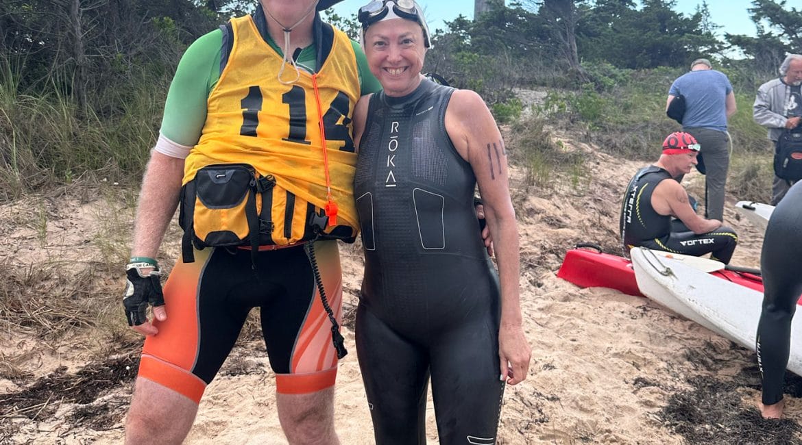 Maggie Fischer Cross Bay 5.5 Mile Swim Training Plan - A Triathlete's Diary