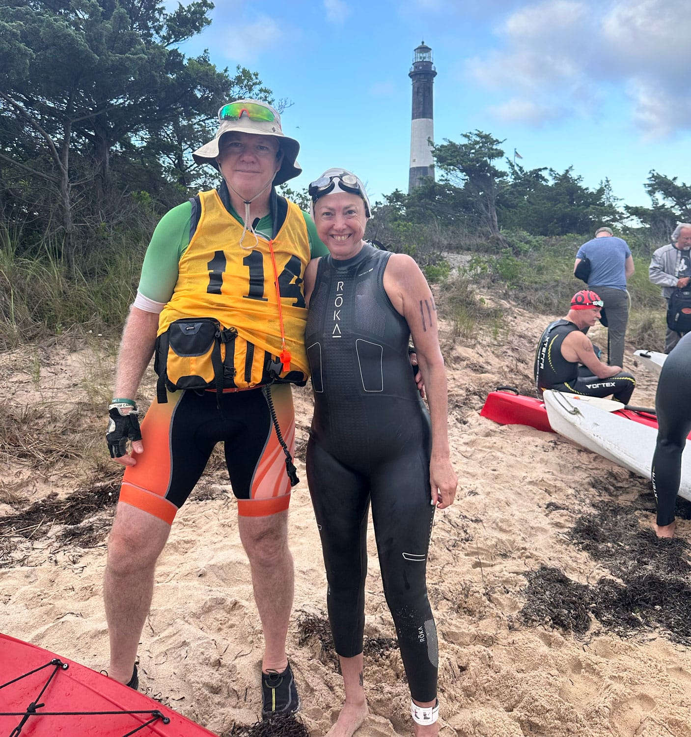 Maggie Fischer Cross Bay 5.5 Mile Swim Training Plan - A Triathlete's Diary